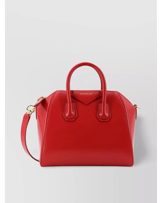 Givenchy Mini Leather Shoulder Bag With Structured Shape | Lyst