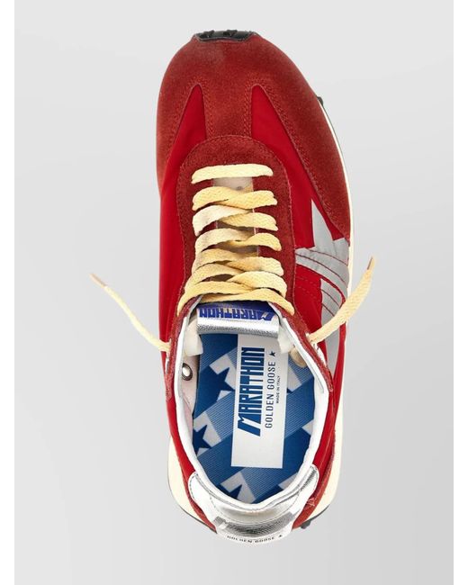 Golden Goose 'M77 Running Marathon' Sneakers in Red for Men | Lyst UK