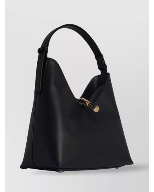 Furla Shoulder Bag With Adjustable Strap And Structured Shape in Black ...