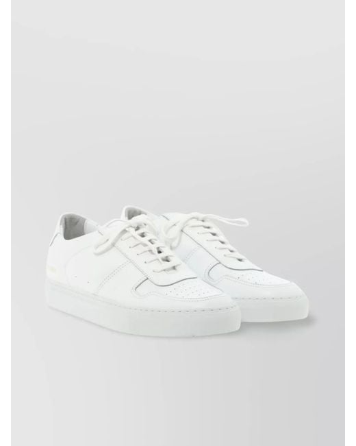 Common Projects Low-Top Sneakers With Perforated Detailing And Rubber ...