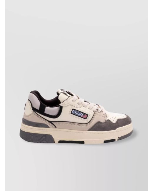 Autry Sneakers Panel Padded Collar in Natural for Men | Lyst