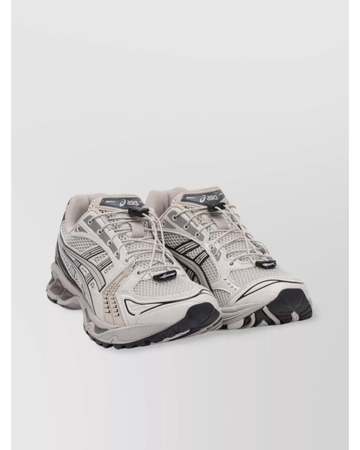 Asics Mesh Upper Rubber Sole in Metallic for Men | Lyst UK