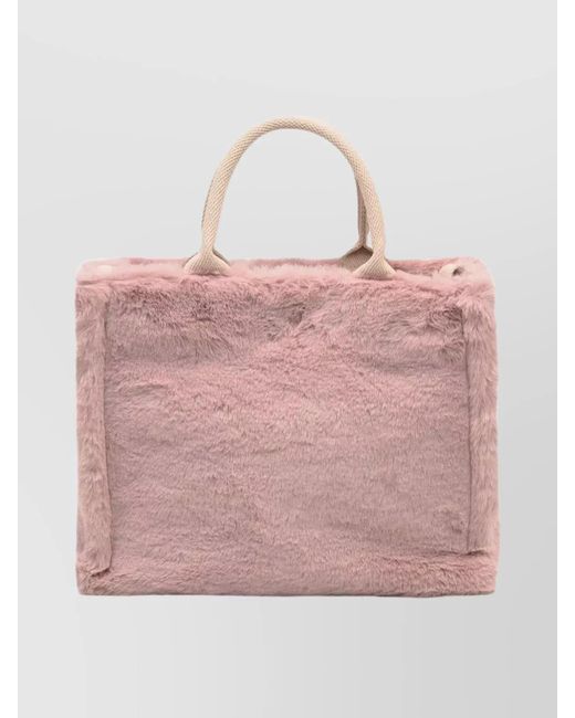 Marni Small Rectangular Tote Bag Handles in Pink | Lyst UK