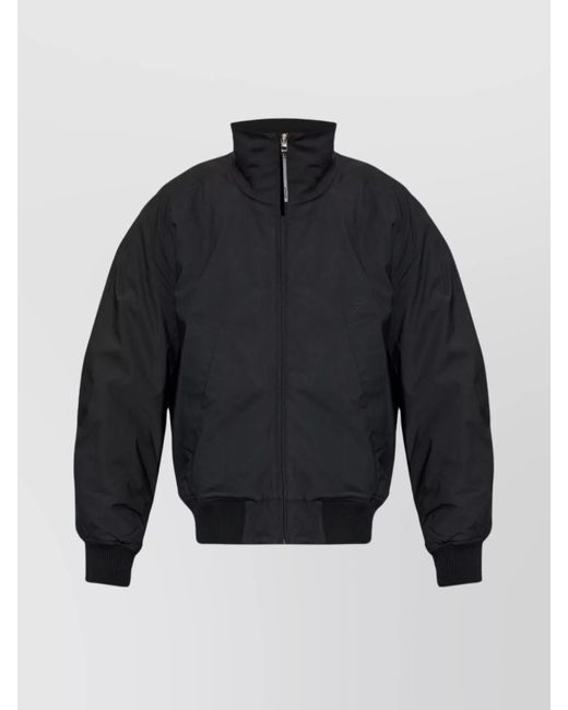 Jacquemus Aero Padded High Collar Bomber Jacket in Blue for Men | Lyst UK
