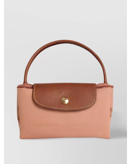 Longchamp Original Folding Small Bag in Brown | Lyst