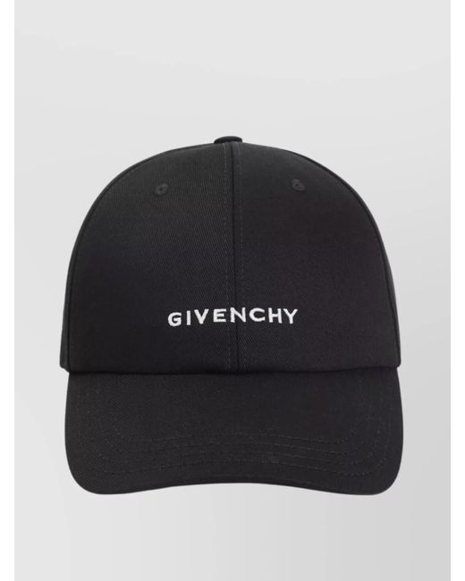 Givenchy Curved Brim Cap Eyelet Vents in Black for Men | Lyst UK