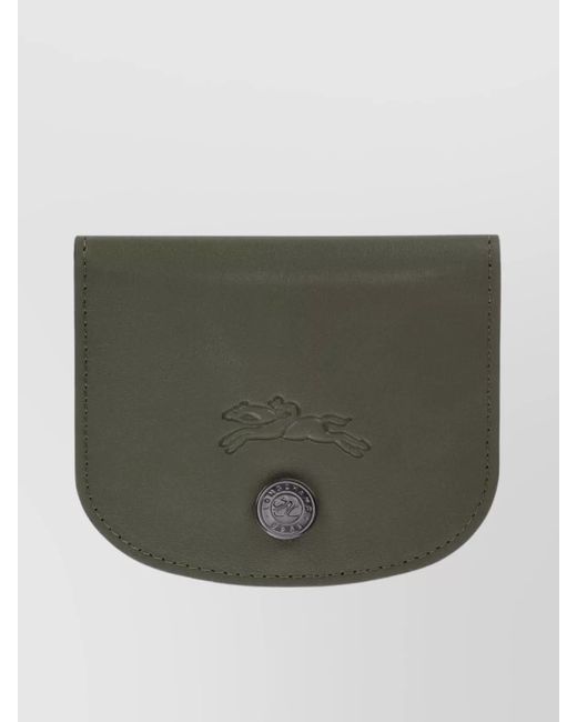 Longchamp Logo Embossed Cardholder With Multiple Slots in Green | Lyst UK