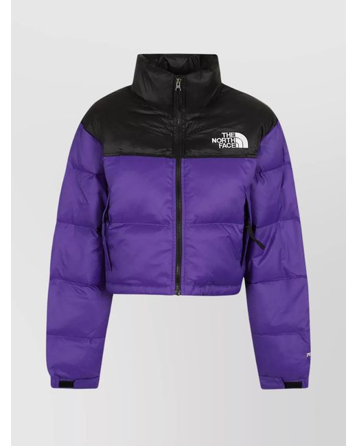 North Face Puffer Jacket Purple