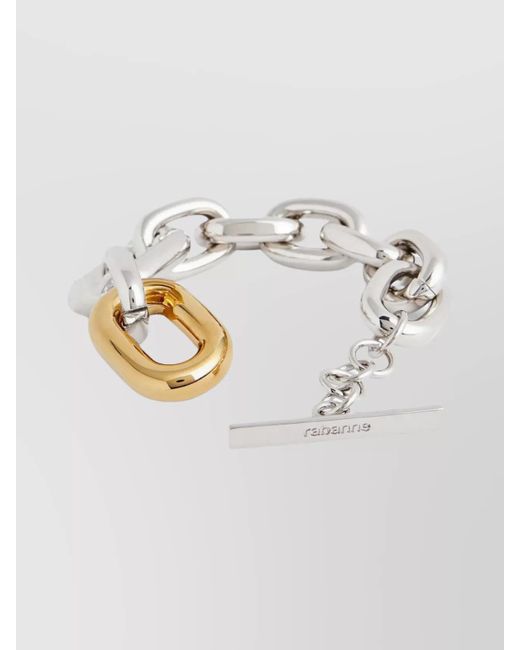 Rabanne Chain-Link Bracelet Chunky Design | Lyst UK