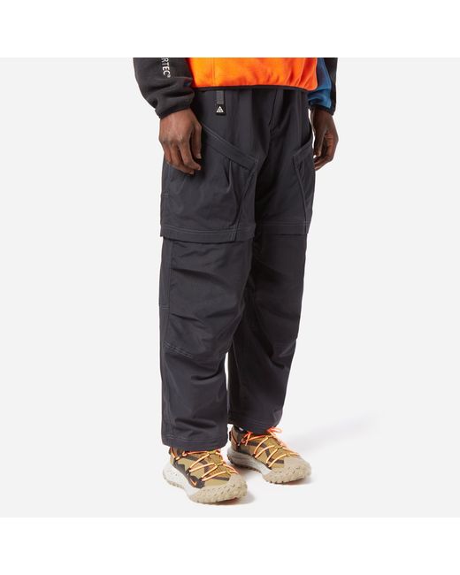 Nike Acg Smith Summit Cargo Pants In Black For Men Lyst Canada