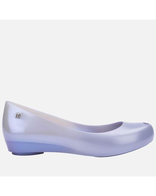 Melissa Ultragirl Melflex® Basic Sheen Ballet Flats In Purple Lyst Australia