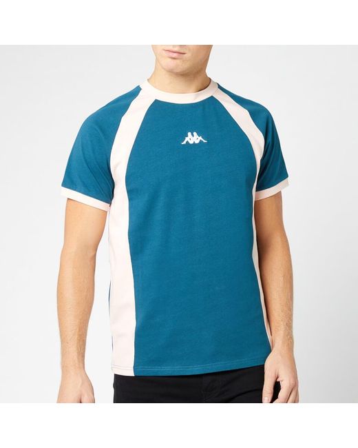 Kappa Authentic 90 Bormio Short Sleeve T-shirt in Blue for Men - Lyst