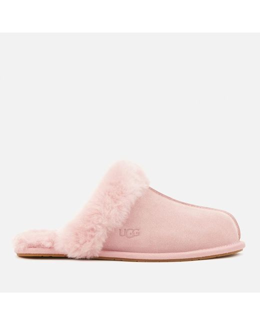 UGG Suede Scuffette Ii Slippers in Pink - Save 26% - Lyst