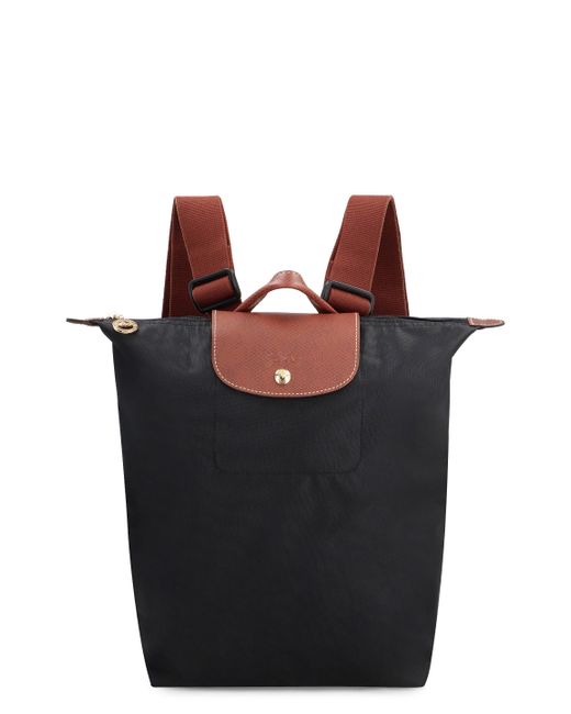 Longchamp Le Pliage Original M Technical Fabric Backpack in Black | Lyst