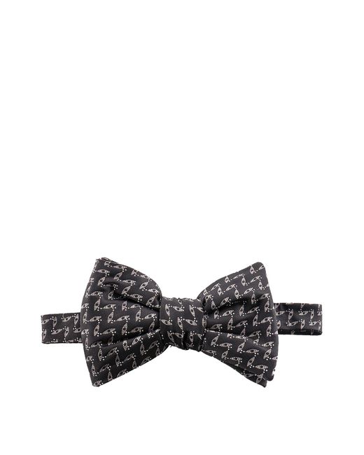 Nicky Silk Bowtie in Black for Men | Lyst