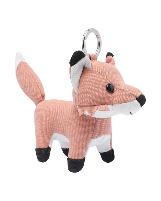 Maison Kitsuné Keychains in Pink for Men | Lyst