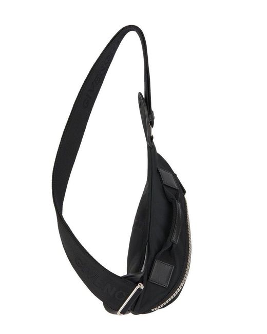 Givenchy "G-Zip Triangle" Bag in Black for Men | Lyst