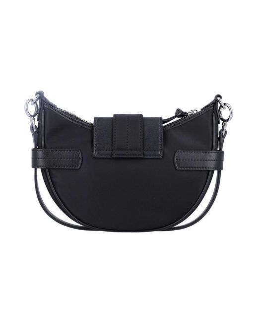 Ganni Bucky Nylon Small Bag in Blue | Lyst