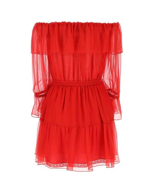 Gucci Dress in Red | Lyst