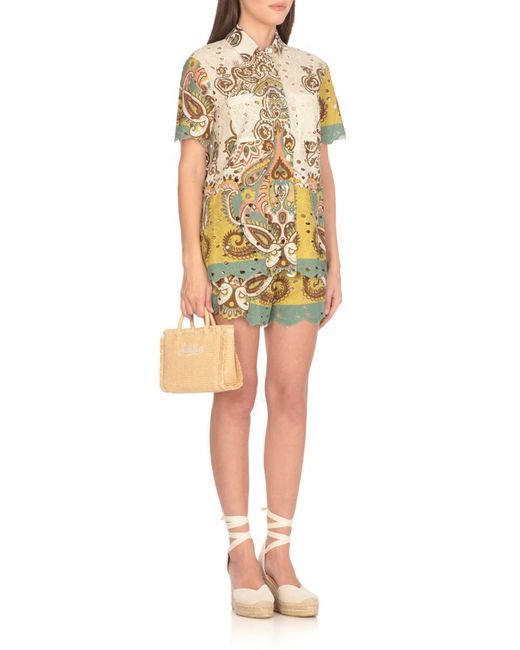 Miss Bikini Shirts in Metallic | Lyst