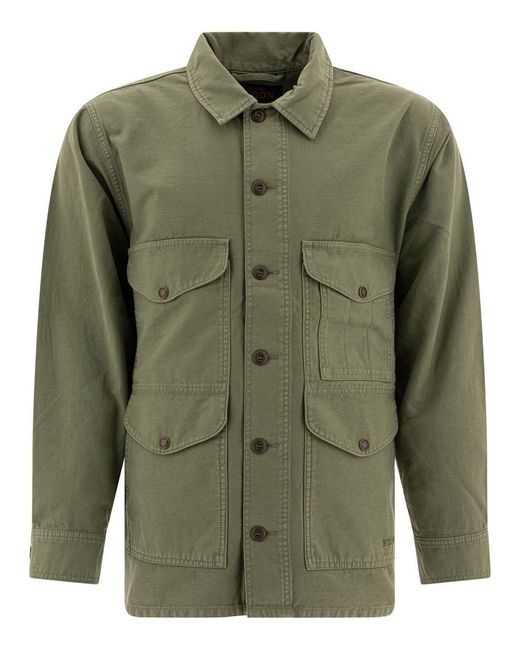Filson Field Cruiser (Reverse Sateen) in Green for Men | Lyst