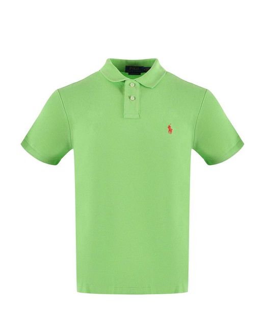 Polo Ralph Lauren T-Shirts And Polos in Green for Men | Lyst