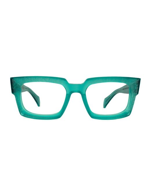 Dandy's Troy Rough Eyeglasses in Blue | Lyst