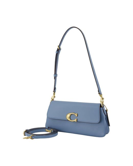 COACH Jet Shoulder Bag in Blue | Lyst