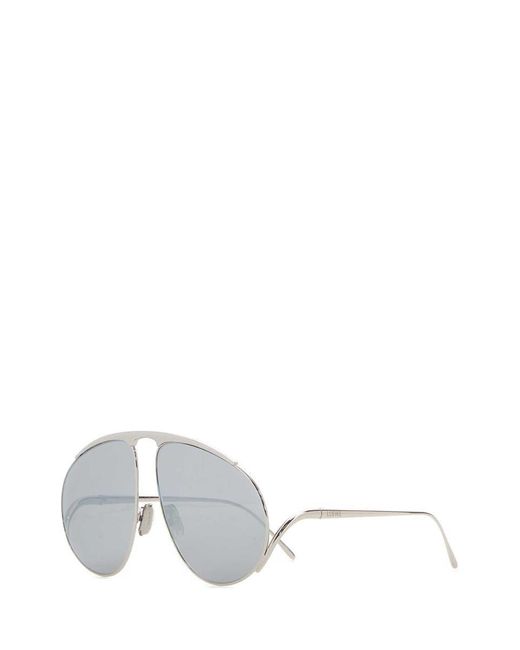 Loewe Sunglasses in White | Lyst