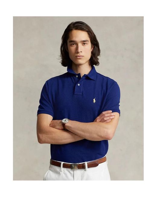 Polo Ralph Lauren Polos in Blue for Men | Lyst