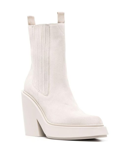 Vic Matié Boots in White | Lyst