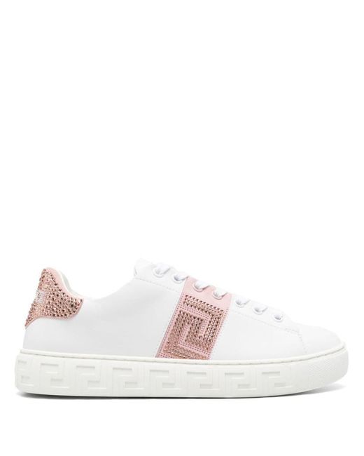 Versace Sneakers in Pink | Lyst