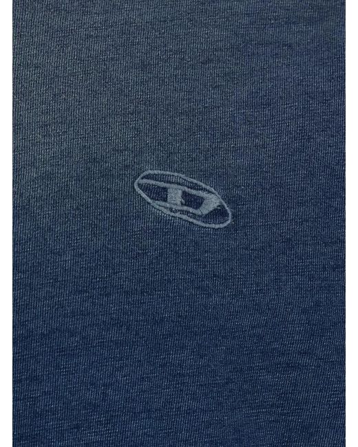 DIESEL 'T-Boxt' T-Shirt With Oval D Logo Embroidery On The Front And ...