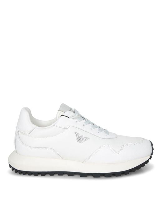 Emporio Armani Sneakers in White for Men | Lyst