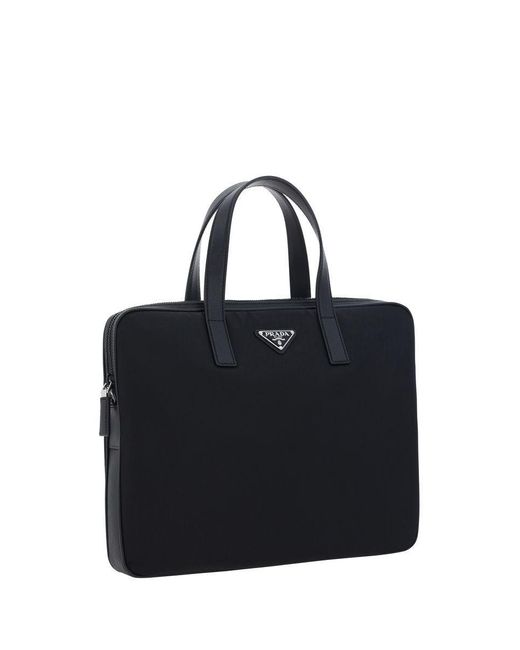 Prada Briefcase in Black for Men | Lyst