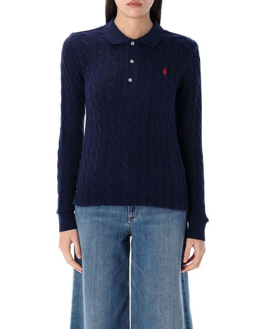 Polo Ralph Lauren Polo Sweater in Blue | Lyst