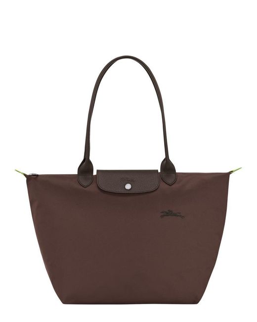 Longchamp Le Pliage Large Bag in Brown | Lyst