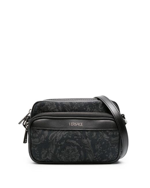 Versace Bags in Black for Men | Lyst