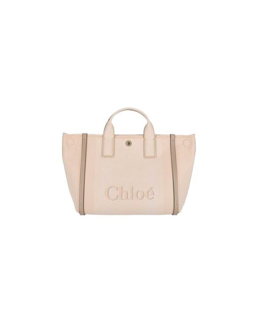 Chloé Bags in Natural | Lyst