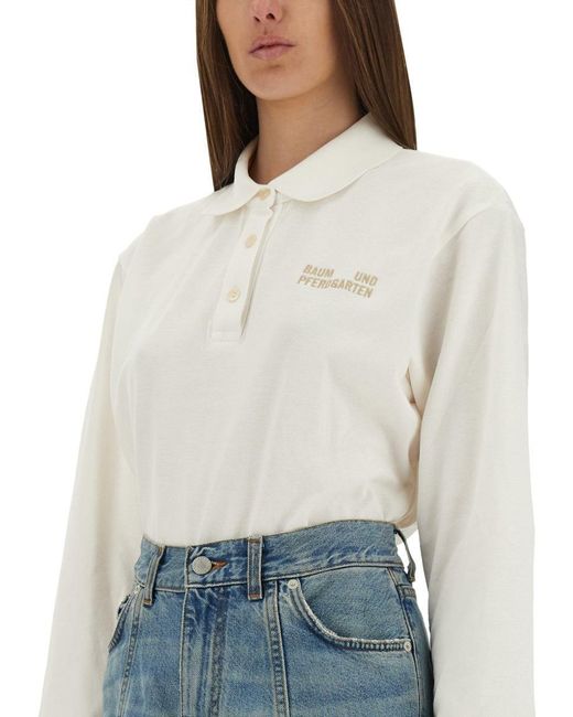 Baum und Pferdgarten Polo "Jeanne" in White | Lyst