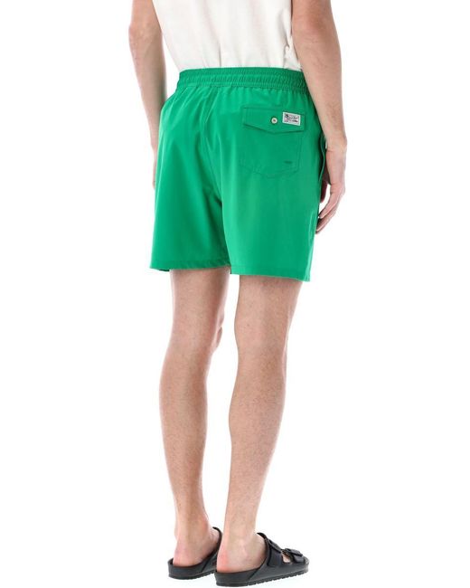 Polo Ralph Lauren 14.6 Cm Traveller Classic Swimming Trunk in Green for ...