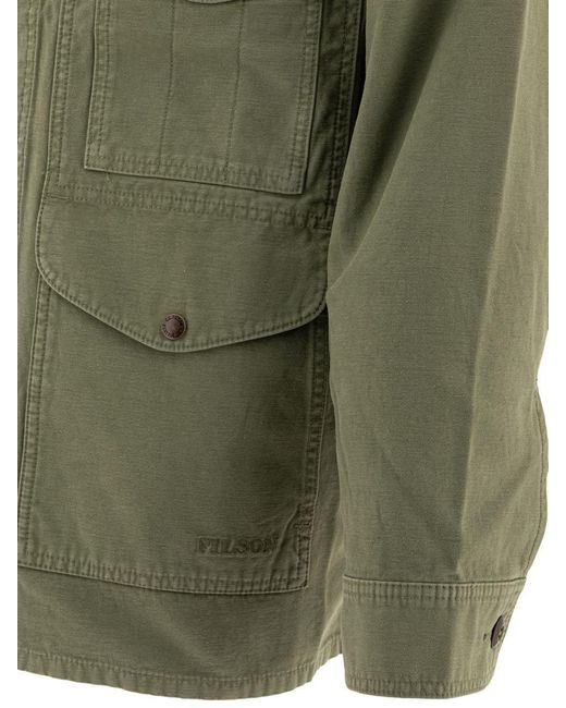 Filson Field Cruiser (Reverse Sateen) in Green for Men | Lyst