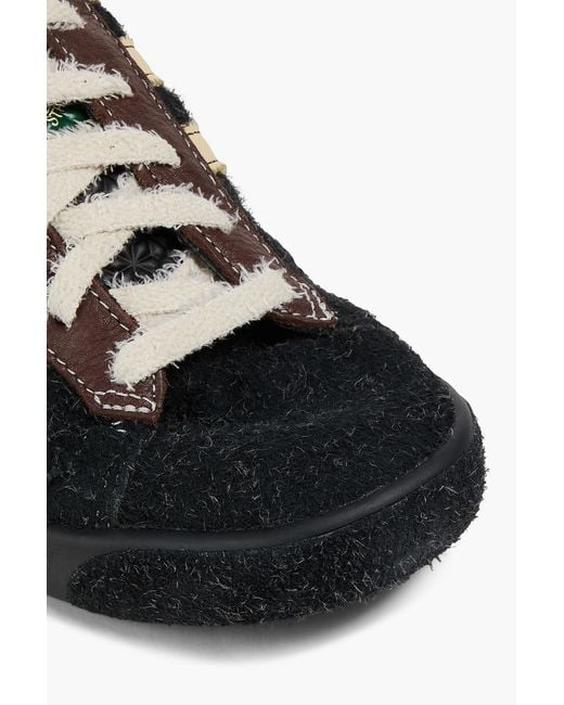 adidas x Brain Dead Forest Hills Brain Dead Brushed Suede And Pebbled ...