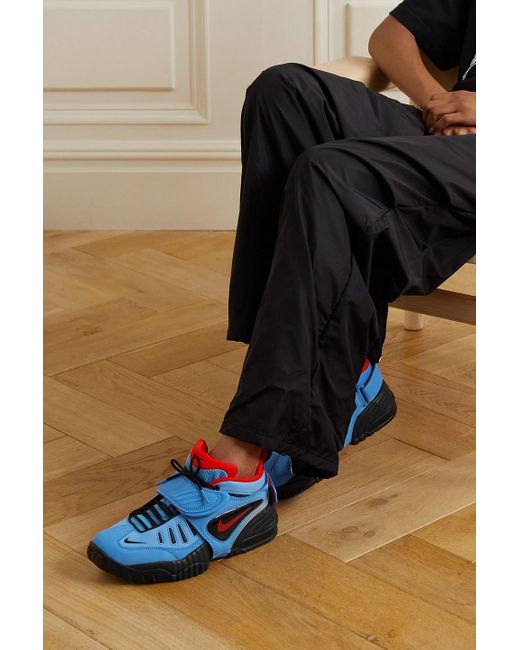 Nike Ambush Air Adjust Force Sp Rubber-trimmed Suede Sneakers in Blue ...