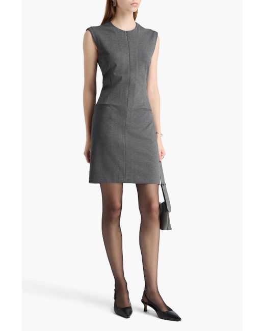 Rag & Bone Tina Jersey Mini Dress in Grey | Lyst UK