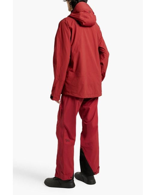 Aztech Mountain Hayden 3l Shell Hooded Ski Jacket in Red for Men | Lyst