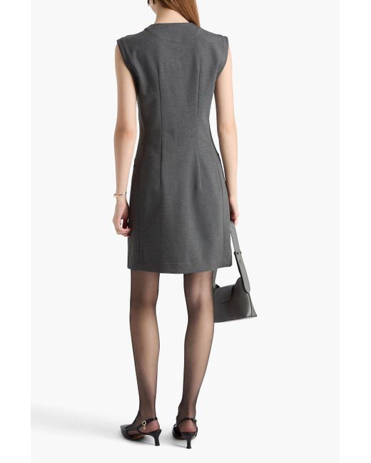 Rag & Bone Tina Jersey Mini Dress in Grey | Lyst UK
