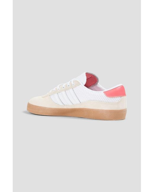 adidas Originals Puig Mesh And Suede Sneakers in White for Men | Lyst UK
