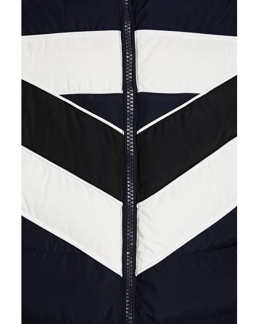 Fusalp Fernand Quilted Striped Ski Jacket in Blue for Men | Lyst