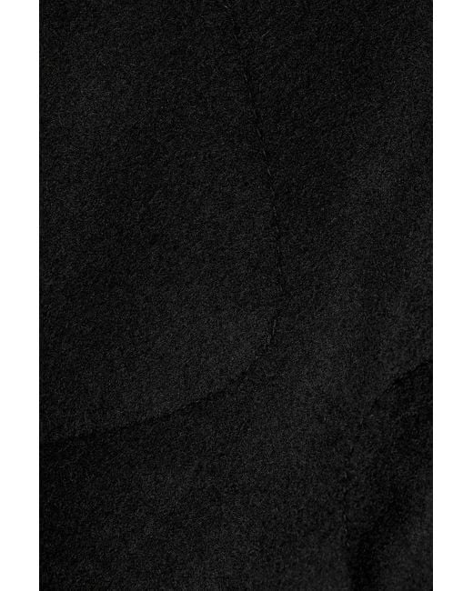 Rag & Bone Heywood Quilted Wool-blend Felt Jacket in Black for Men | Lyst